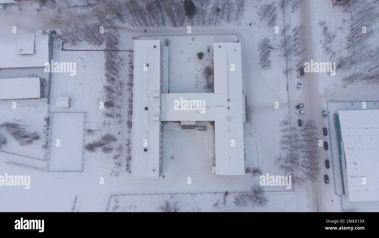 Aerial top down footage view hi-res stock photography and images - Alamy