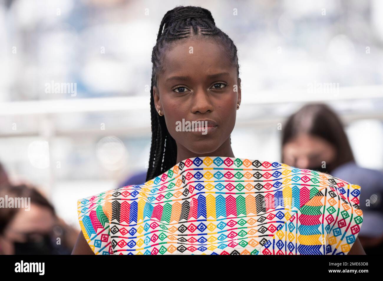 Fatou N'Diaye poses for photographers at the photo call for the film ...