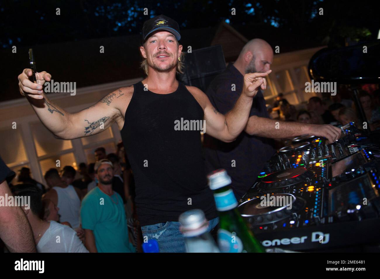 DJ/Producer Diplo performs at Ruschmeyer's on Sunday, July 18, 2021, in ...