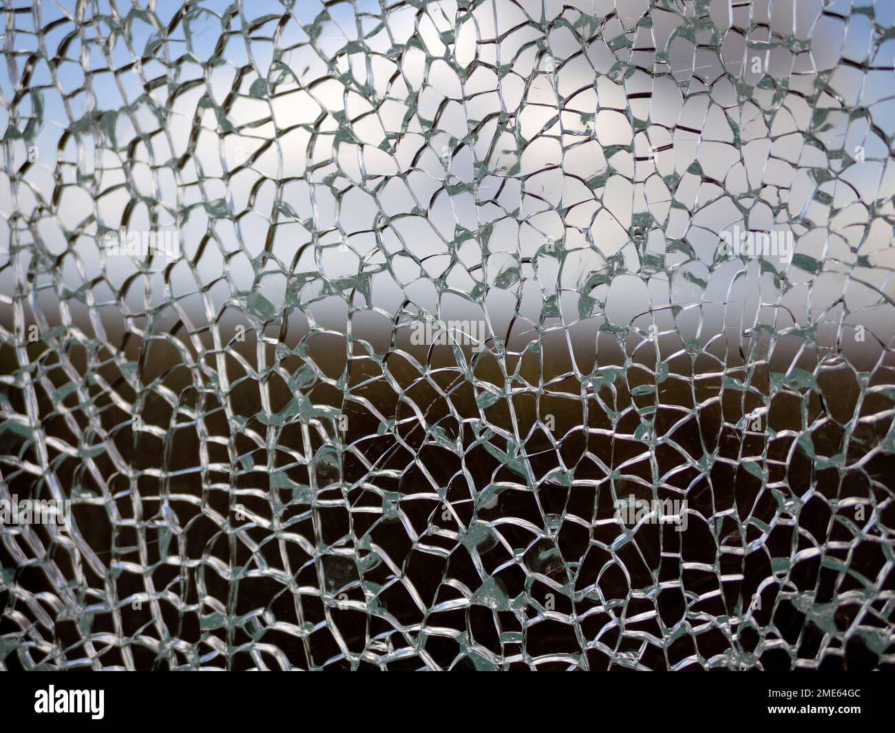 Useful texture overlay. A broken glass on. with many sharp shards ...