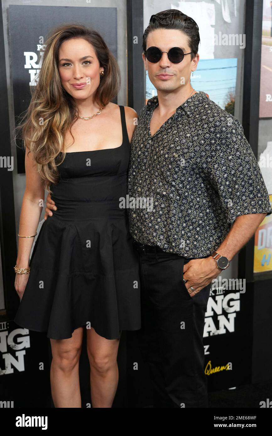 Alison Luff and Matt Magnusson attend the world premiere of "Power Book ...