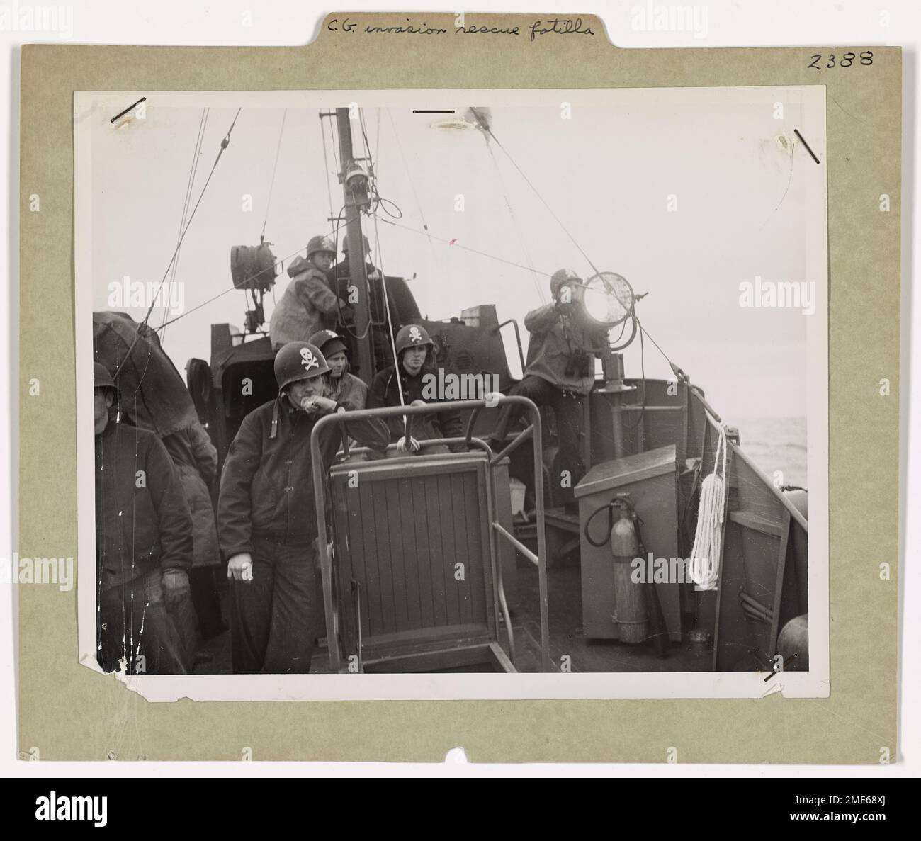 Members of an 83-foot Coast Guard rescue cutter remain vigilant while ...