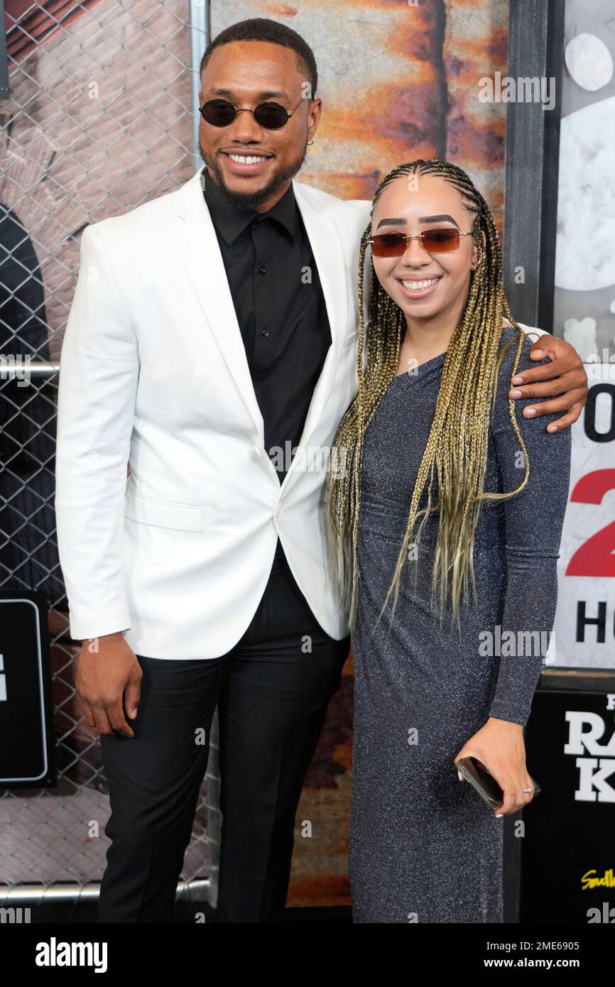 Sharief Johnson and Ashlem Swain attend the world premiere of "Power ...