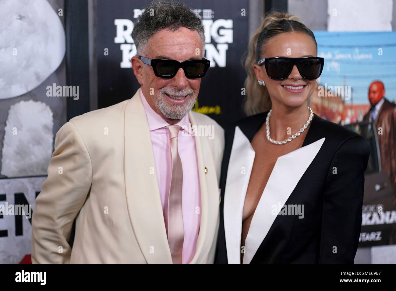 Mark Canton and Dorothy Canton attend the world premiere of "Power Book ...