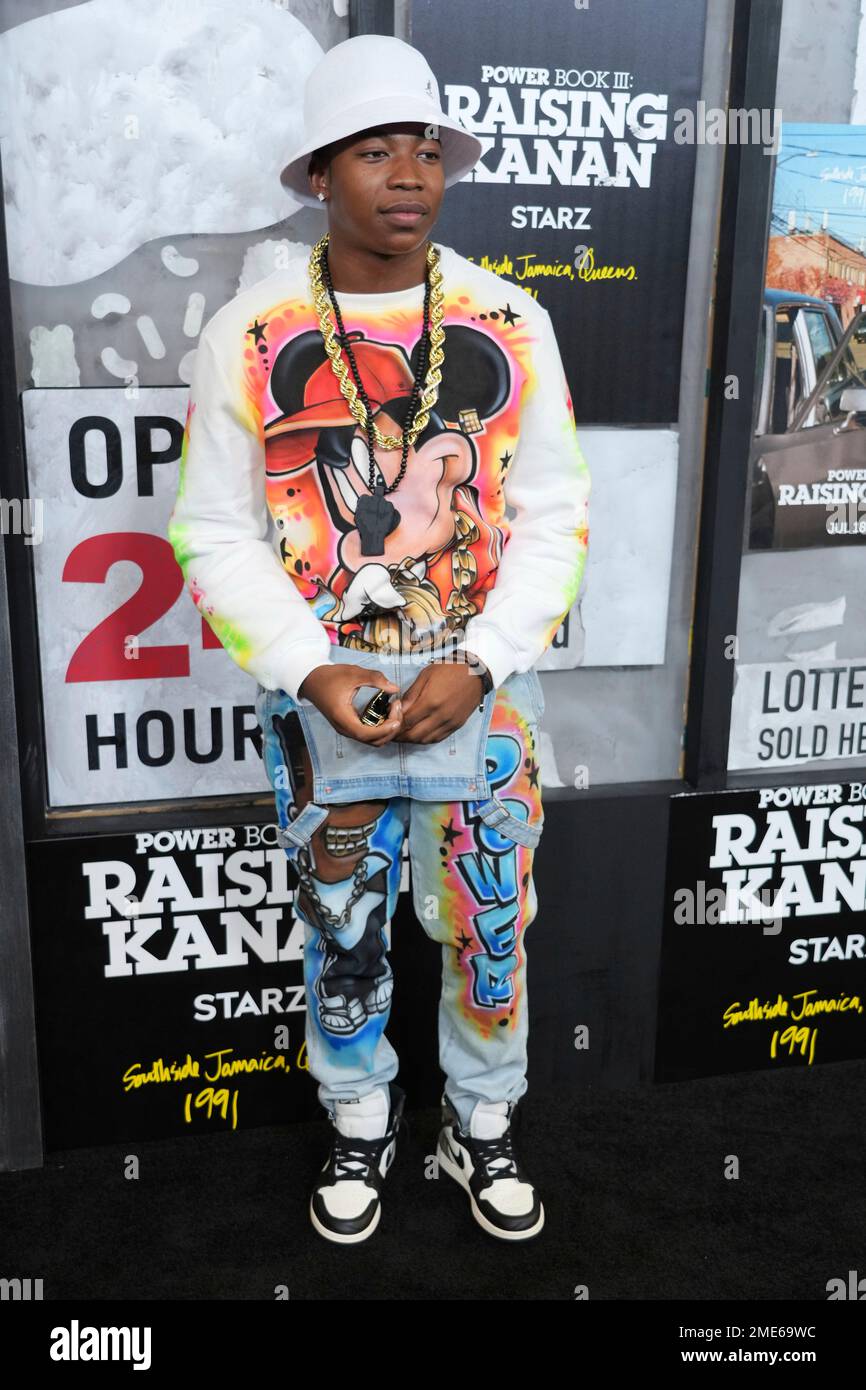 Mekai Curtis attends the world premiere of "Power Book III: Raising ...