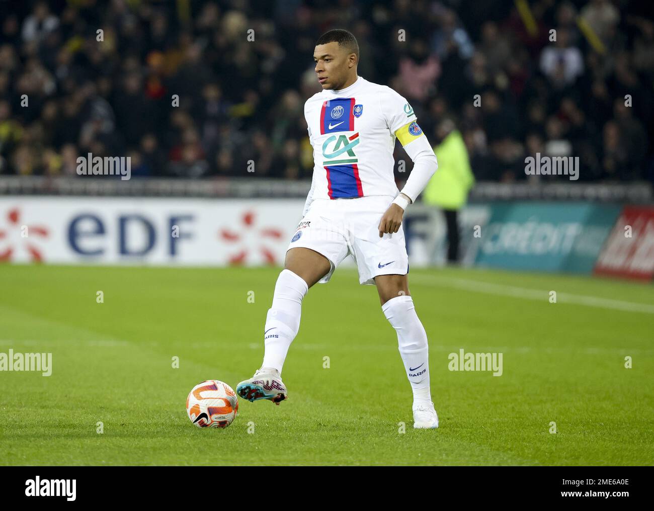 Kylian Mbappe of PSG during the French Cup, round of 32 football match ...