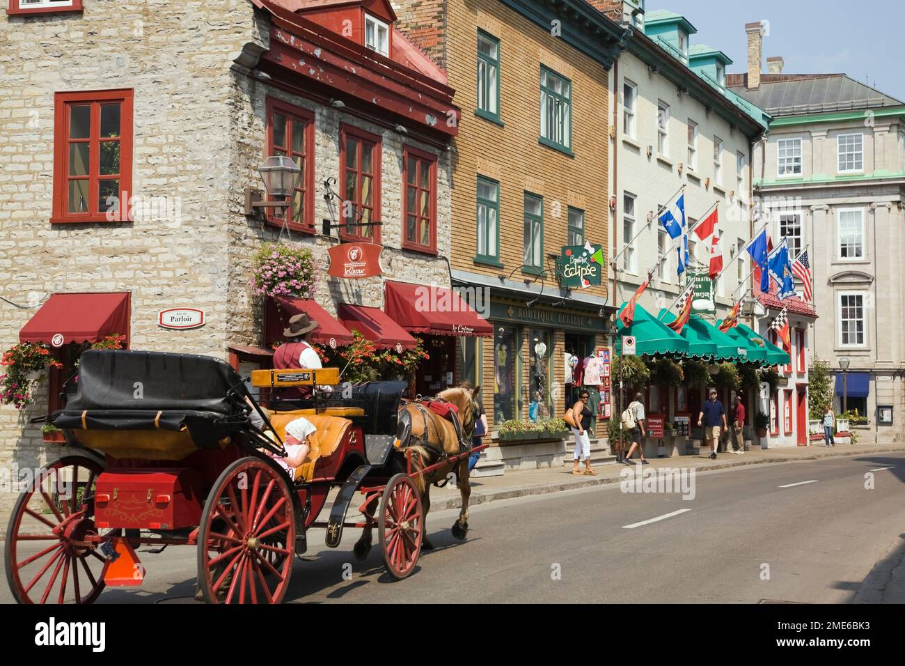 Saint louis old quebec city hi-res stock photography and images - Alamy