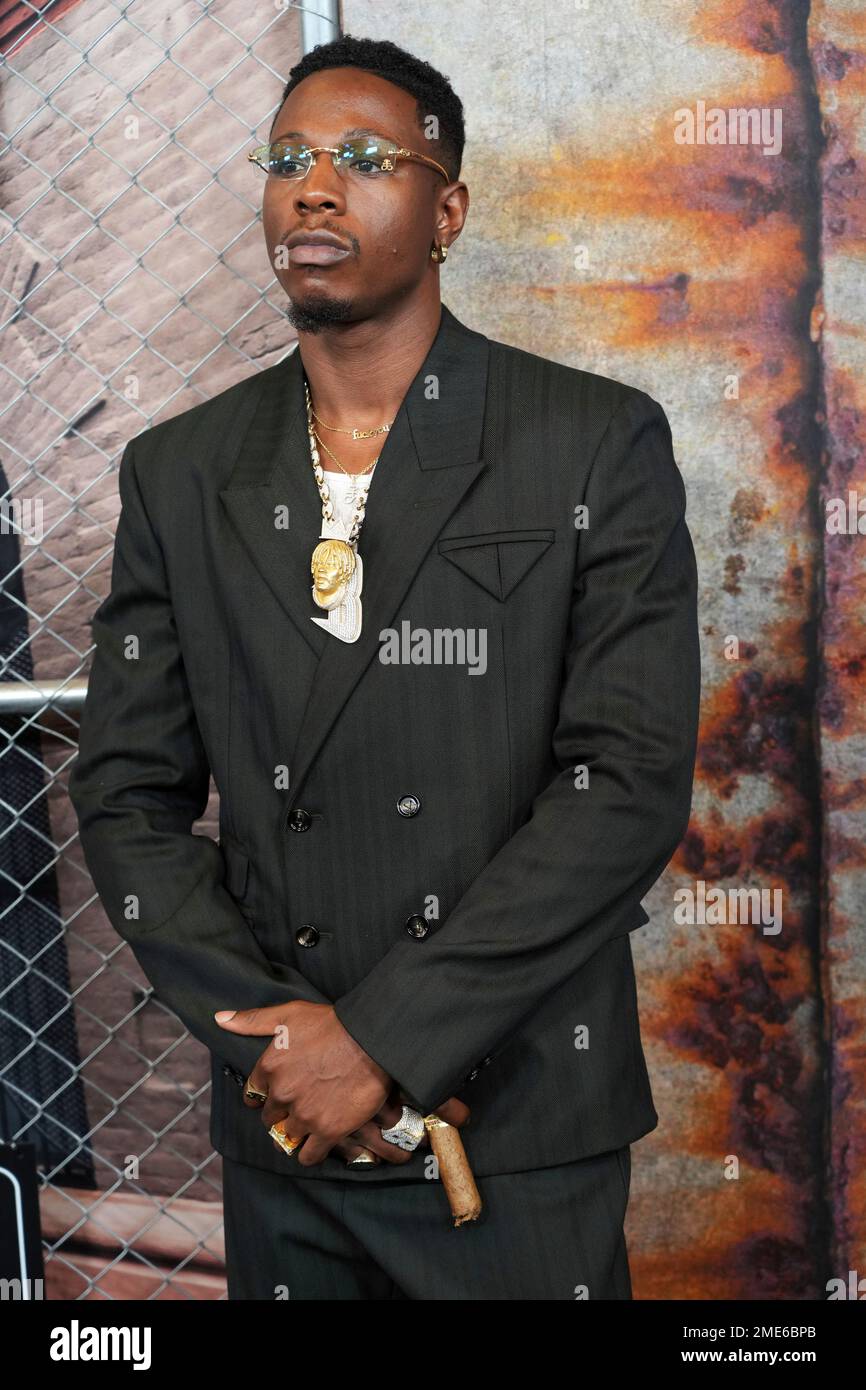 Joey Bada$$ attends the world premiere of "Power Book III: Raising ...