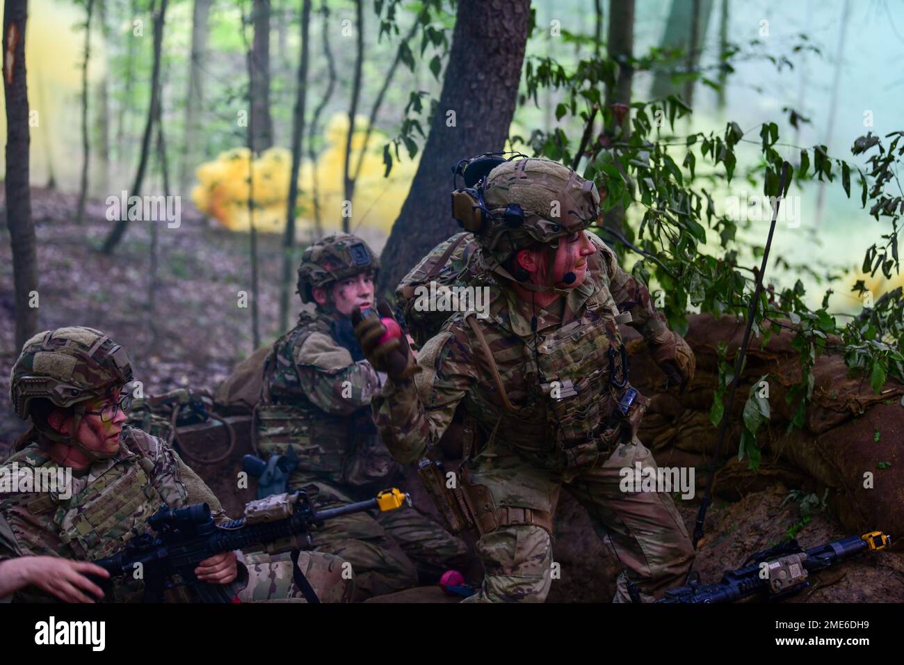 Senior Airman Alissa Fritz, an Integrated Defense Leadership Course ...