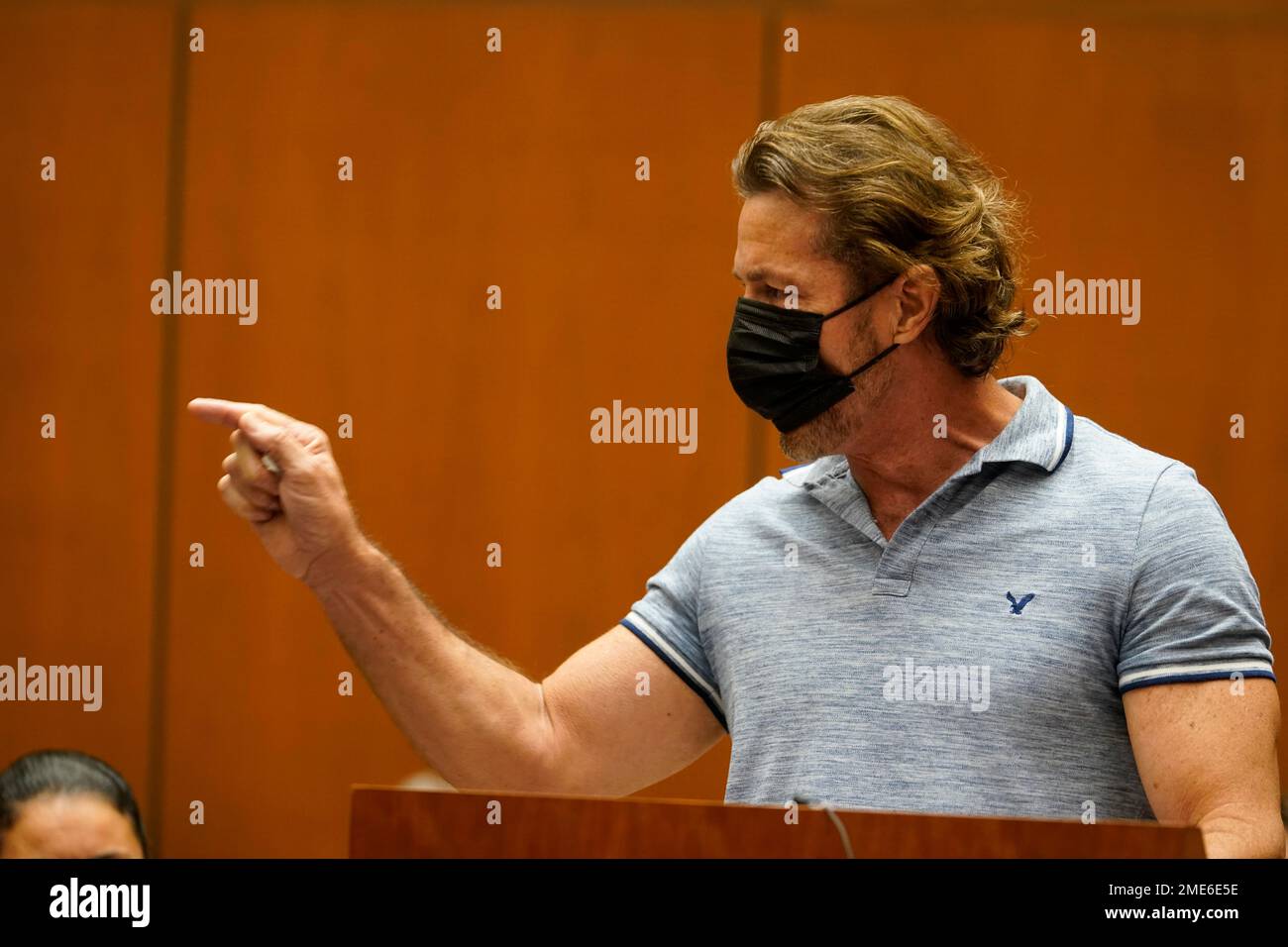 Mark Durbin, the man who managed Ashley Ellerin's apartment complex ...