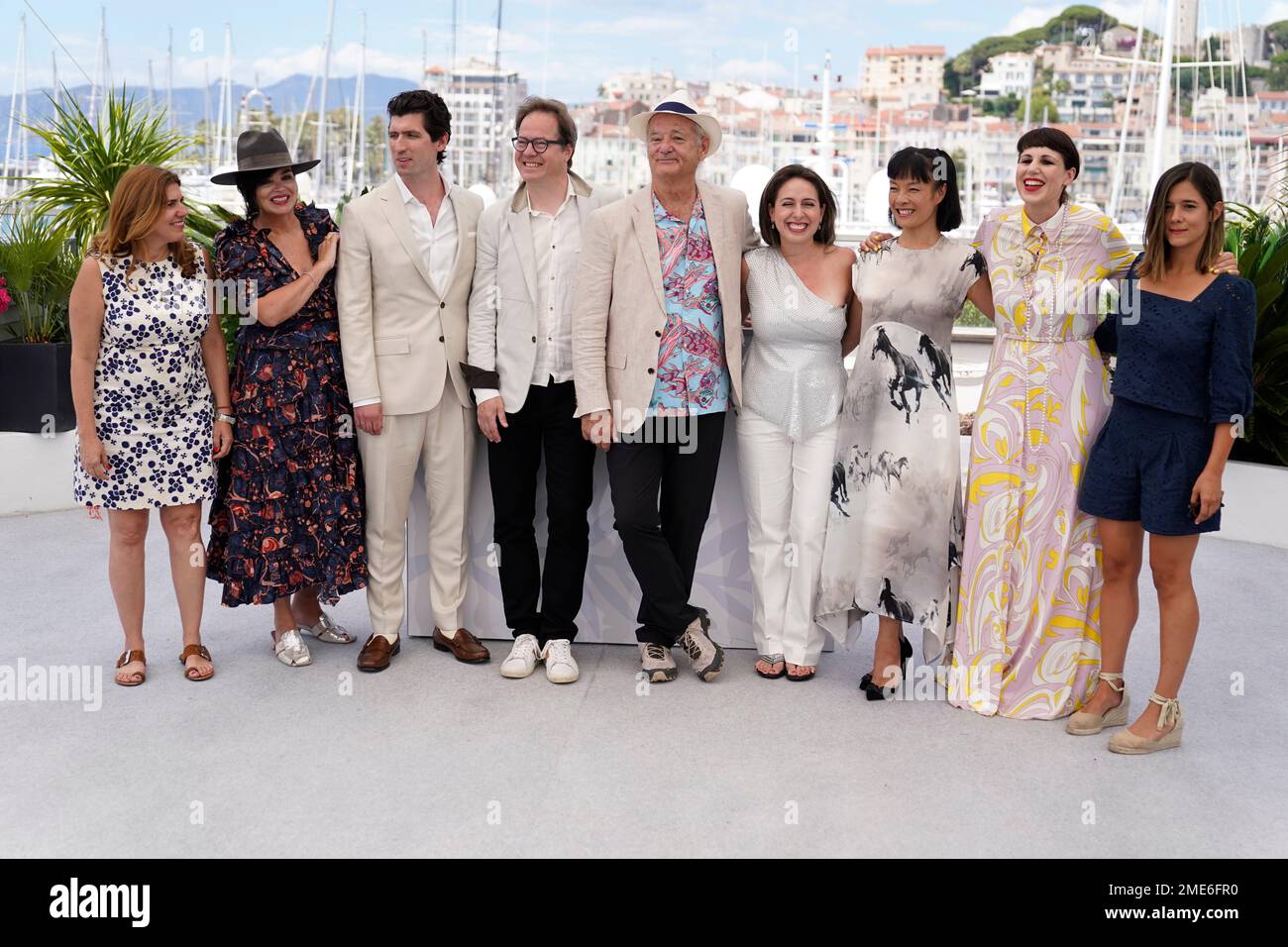 Amanda Livanou, from left, Karen Duffy, director Andrew Muscato, Jan ...