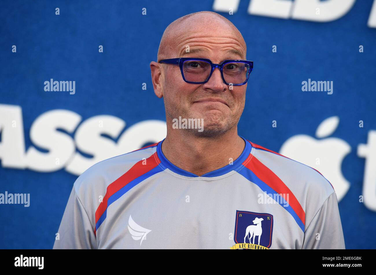 Rex Chapman arrives at the premiere of the second season of "Ted Lasso ...