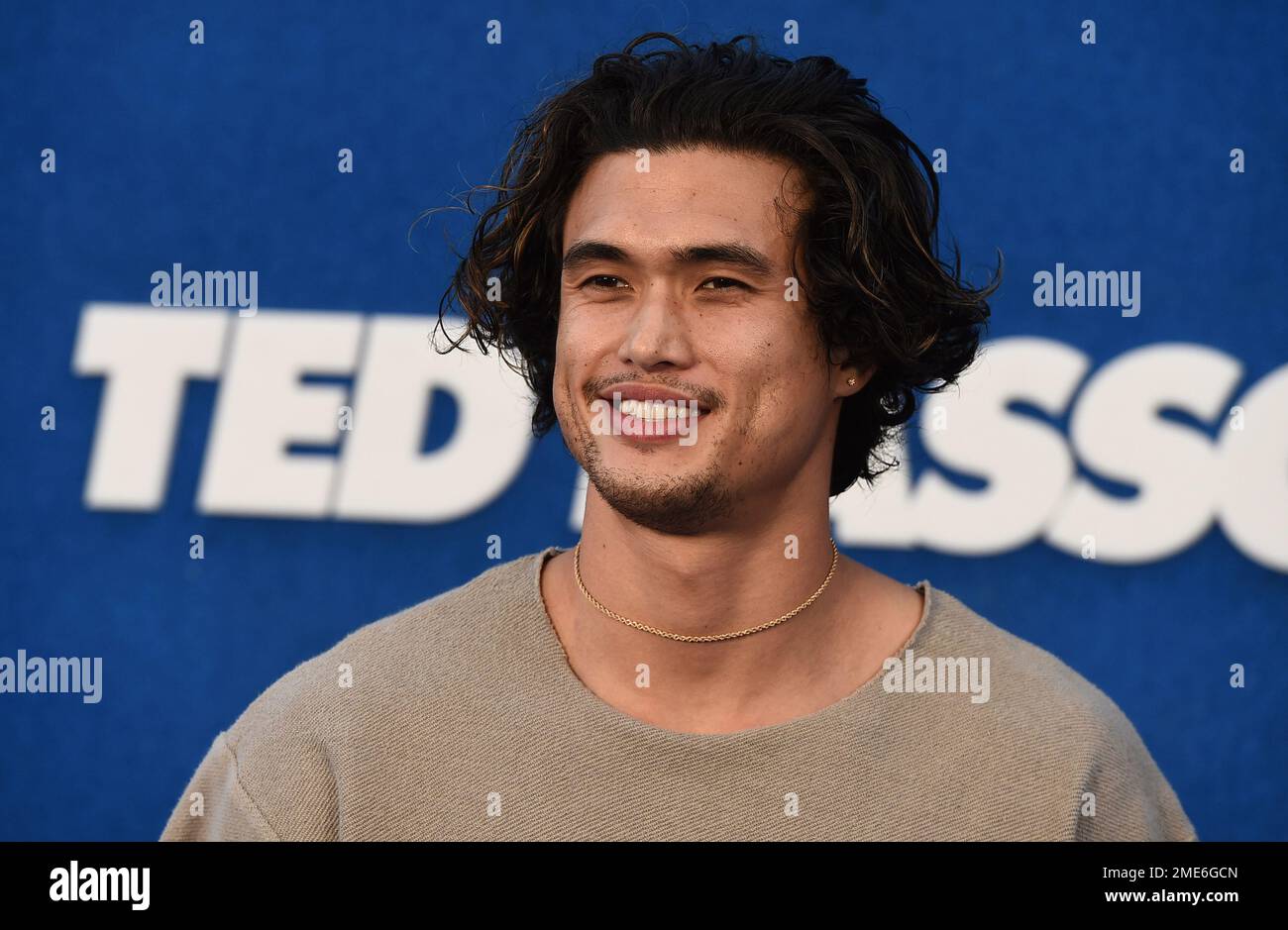 Charles Melton arrives at the premiere of the second season of "Ted ...