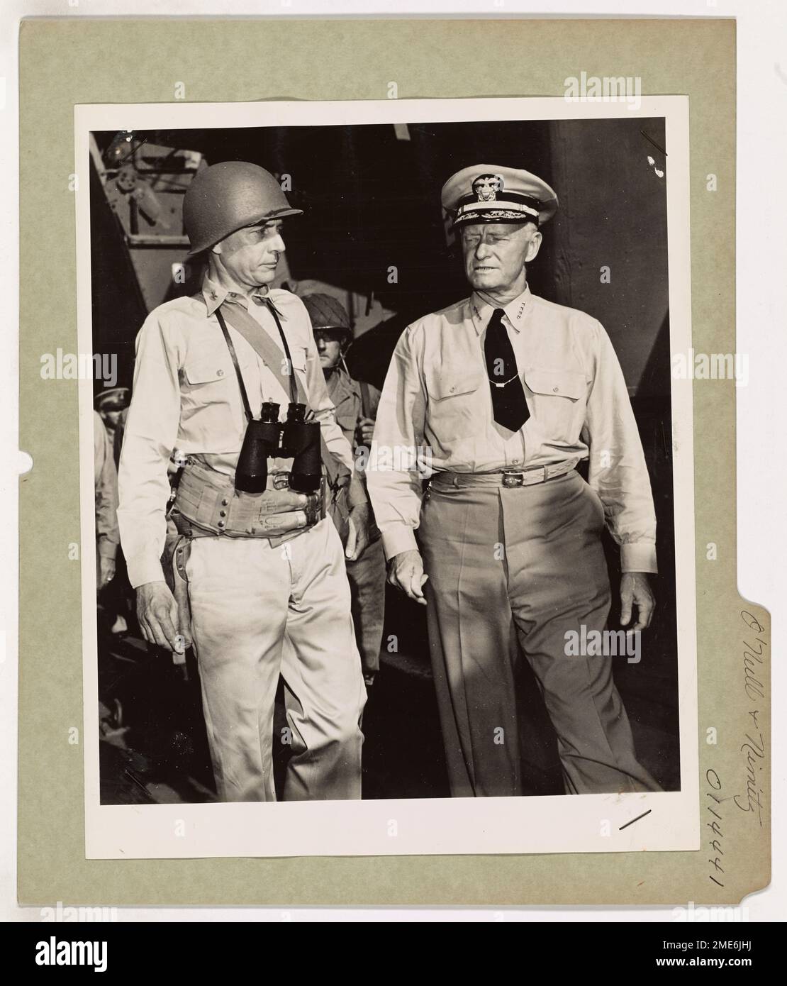 Admiral Chester W. Nimitz, Commander-in-Chief of the Pacific Fleet ...