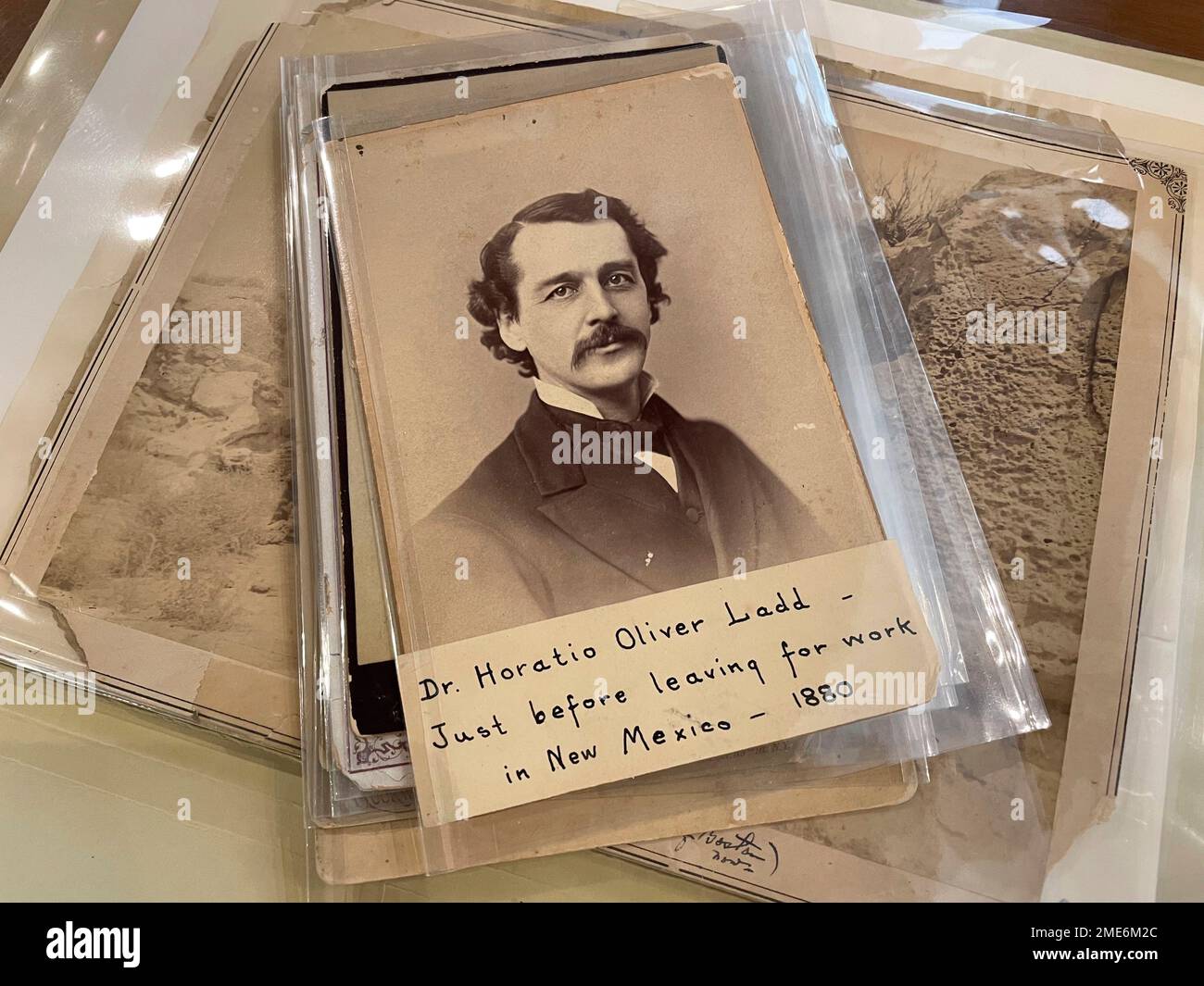 This July 8, 2021 image of a photograph archived at the Center for ...