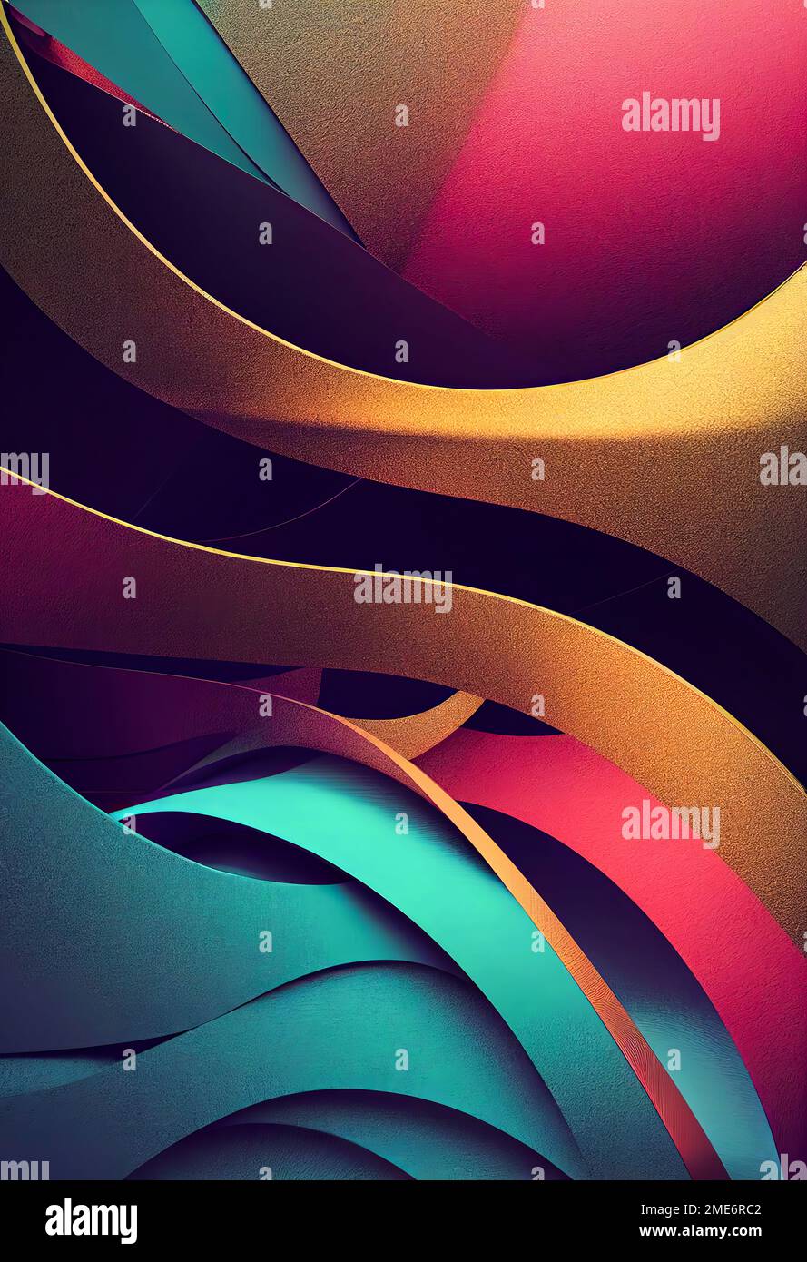 Colorful wavy shapes abstract background. Decorative vertical ... Colorful wavy shapes abstract background. Decorative vertical ...
