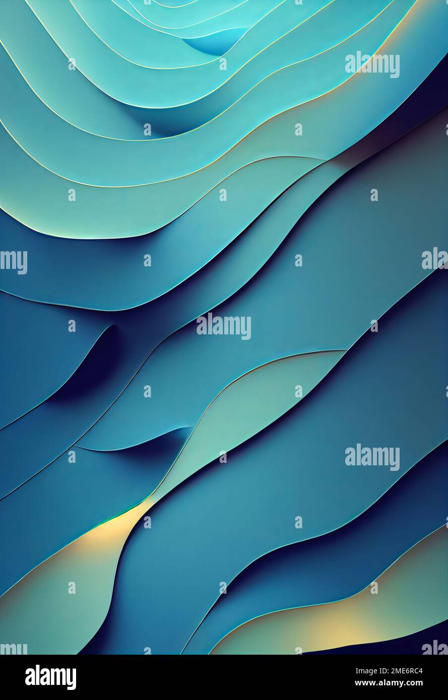 Colorful wavy shapes abstract background. Decorative vertical ...