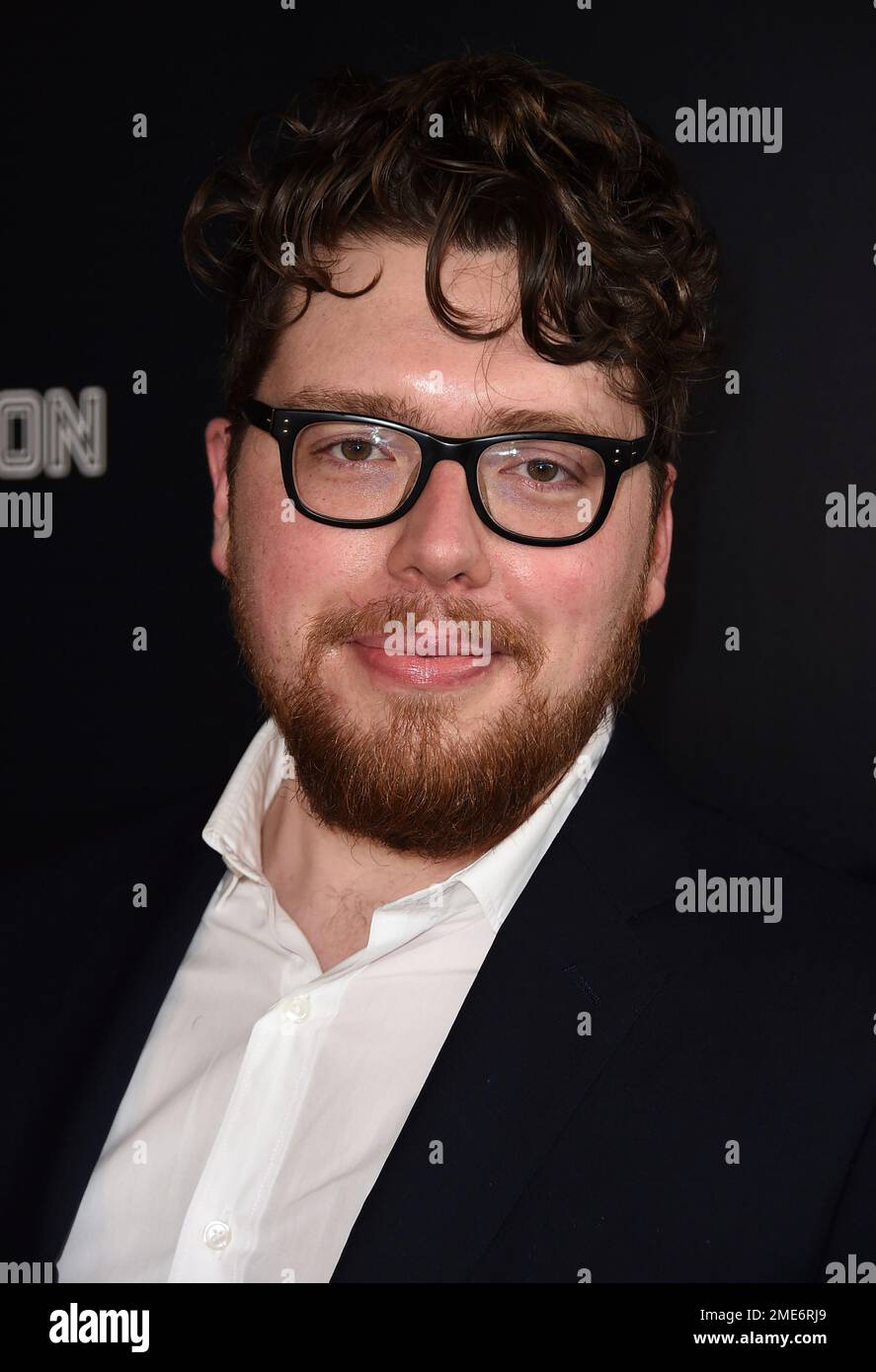 Michael Sarnoski arrives at the Los Angeles premiere of "Pig" on ...