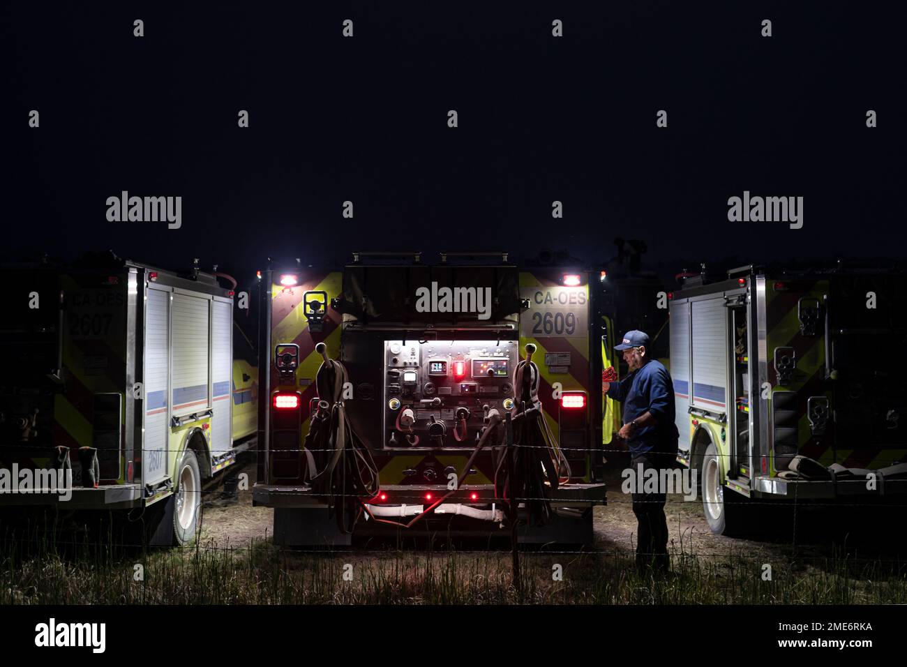 Greg, a firefighter from the Bay Area who declined to give his last ...