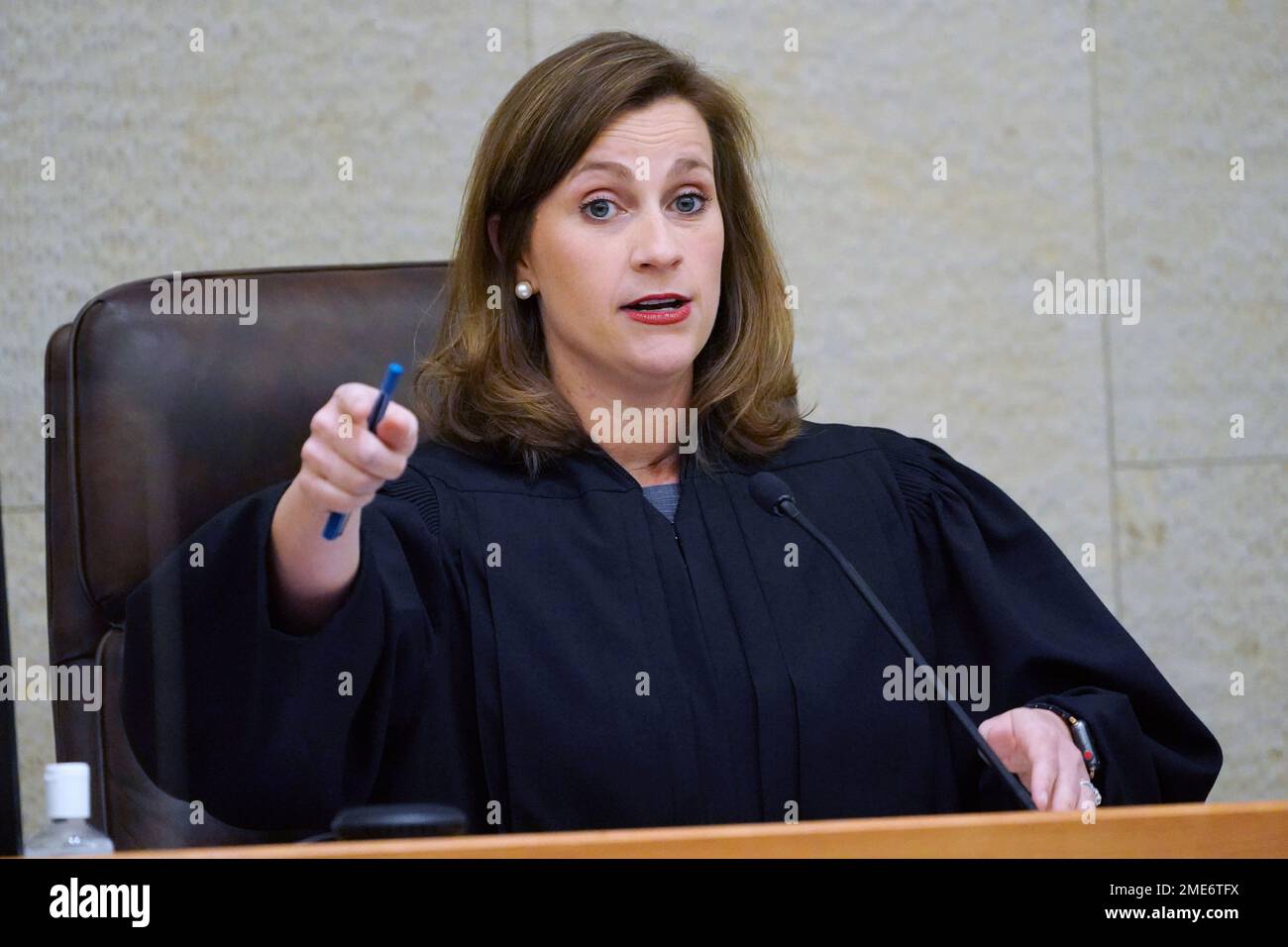 U.S. District Judge Kristi Johnson addresses 14 candidates for ...