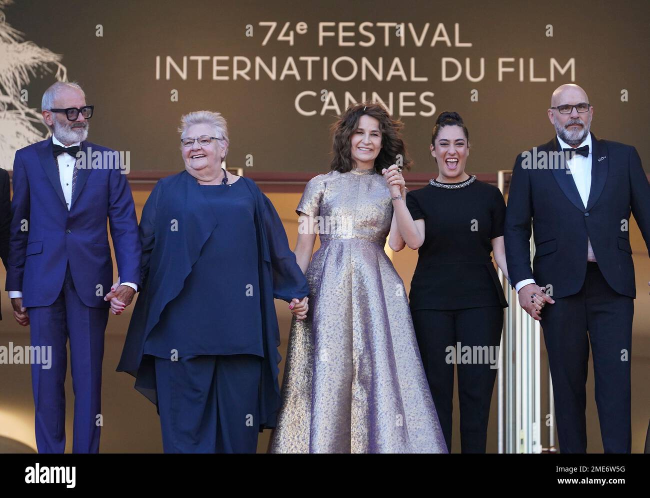 Roc LaFortune, from left, Danielle Fichaud, director Valerie Lemercie ...