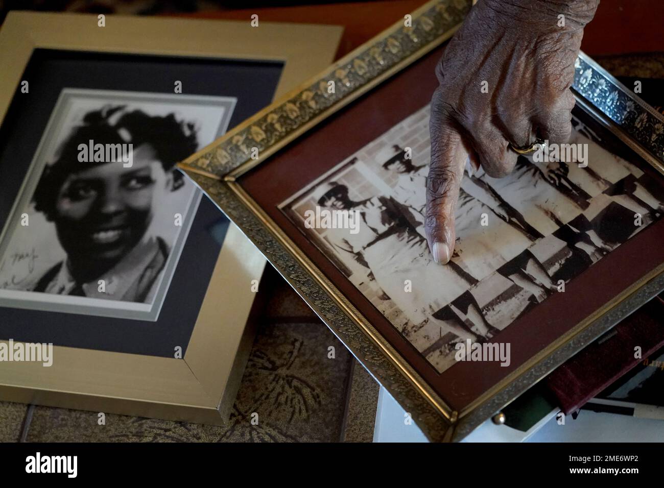 CORRECTS NAME OF BATTALION - World War II veteran Maj. Fannie Griffin ...