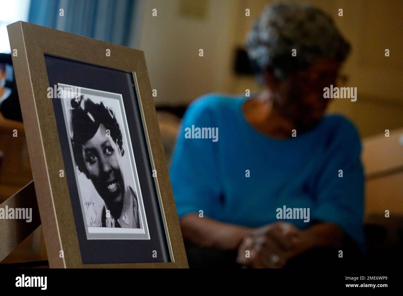 CORRECTS NAME OF BATTALION - World War II veteran Maj. Fannie Griffin ...
