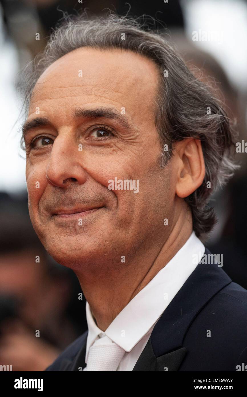 Alexandre Desplat poses for photographers upon arrival at the premiere ...