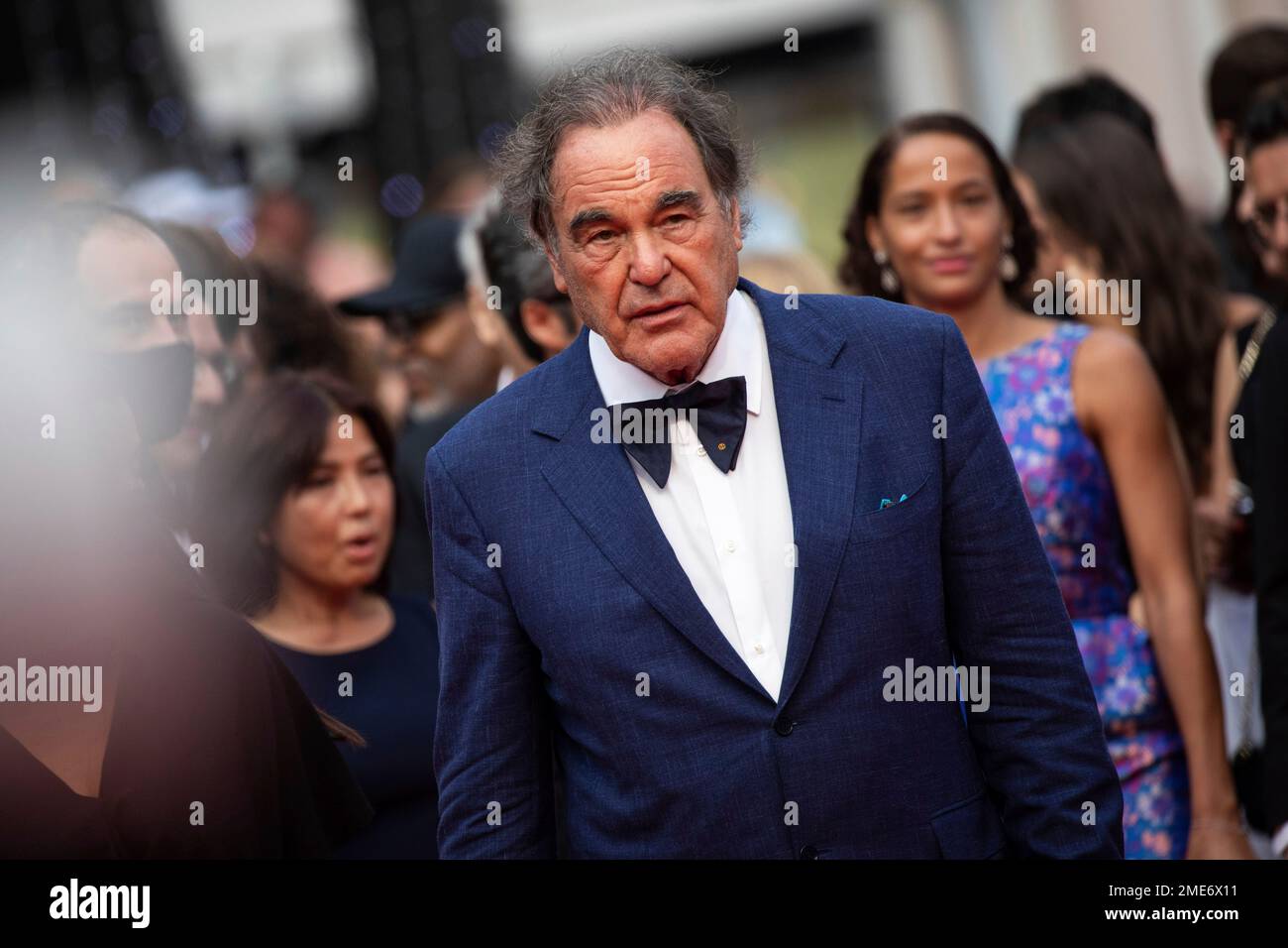 Oliver Stone poses for photographers upon arrival at the premiere of ...