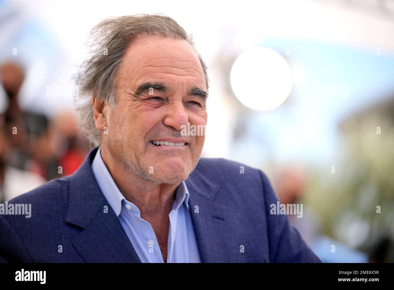 Oliver Stone poses for photographers at the photo call for the film ...