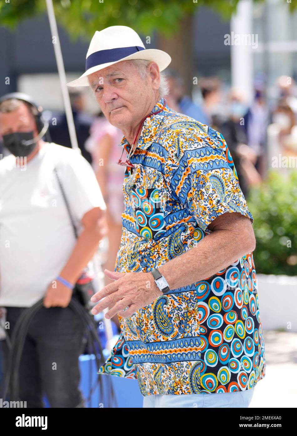 Bill Murray poses for photographers at the photo call for the film 'The ...