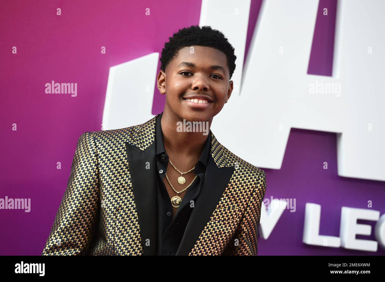 Cedric Joe arrives at the world premiere of "Space Jam: A New Legacy ...