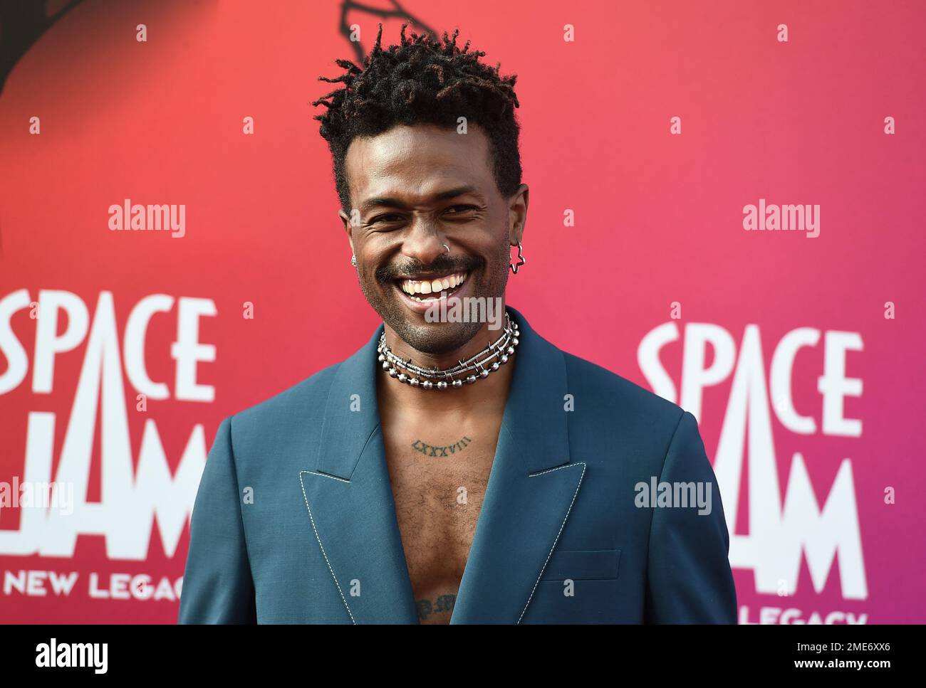 Duckwrth arrives at the world premiere of "Space Jam: A New Legacy" on ...
