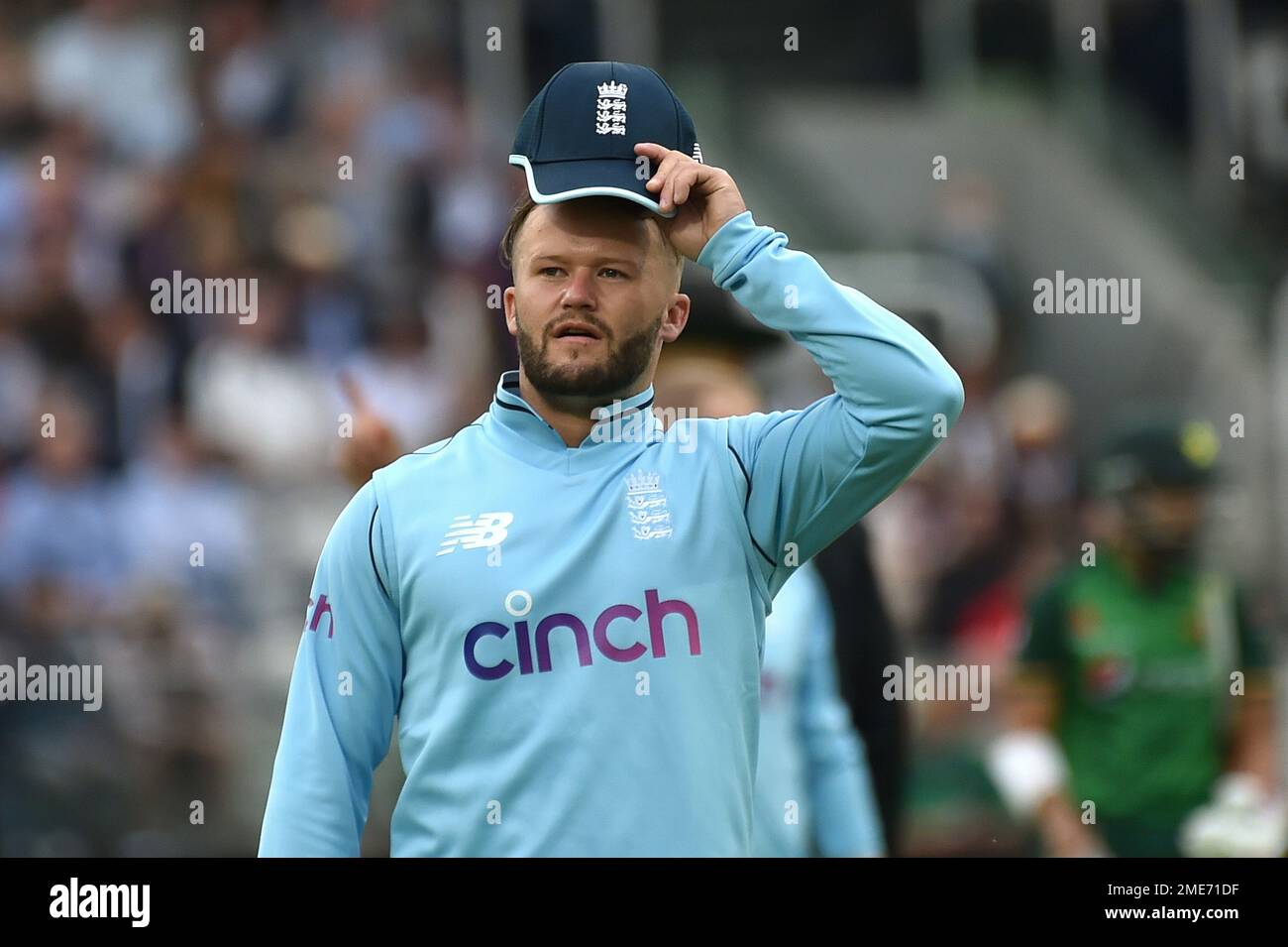 England's Ben Duckett during the second one day international cricket ...