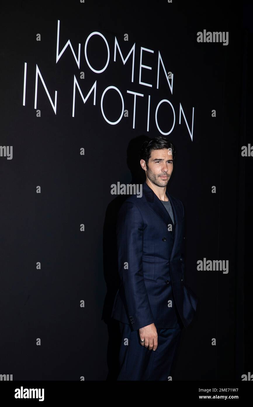 Tahar Rahim poses for photographers upon arrival at the Kering Women In ...