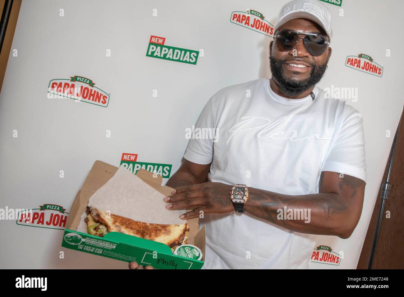 IMAGE DISTRIBUTED FOR PAPA JOHN'S - Papa John's teamed up with David ...