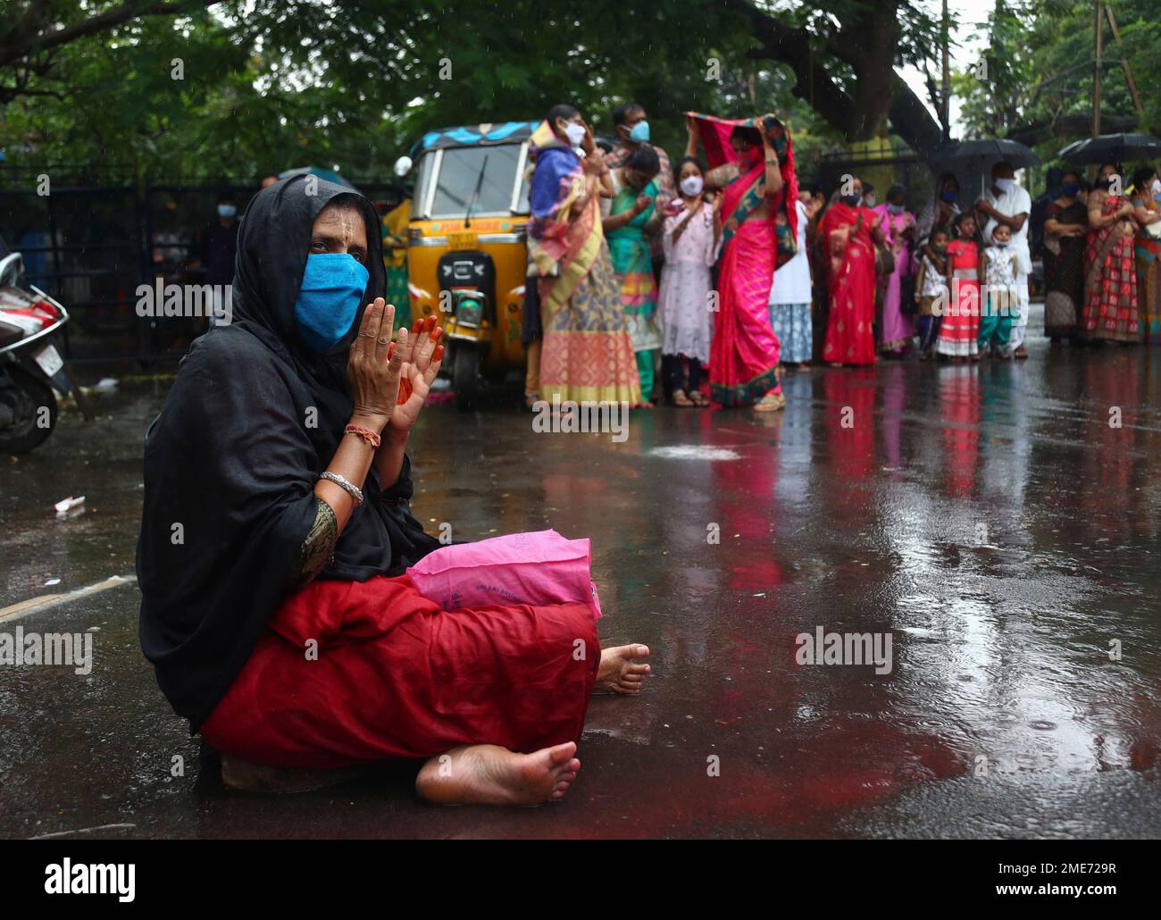 Devotees of International Society for Krishna Consciousness (ISKCON ...