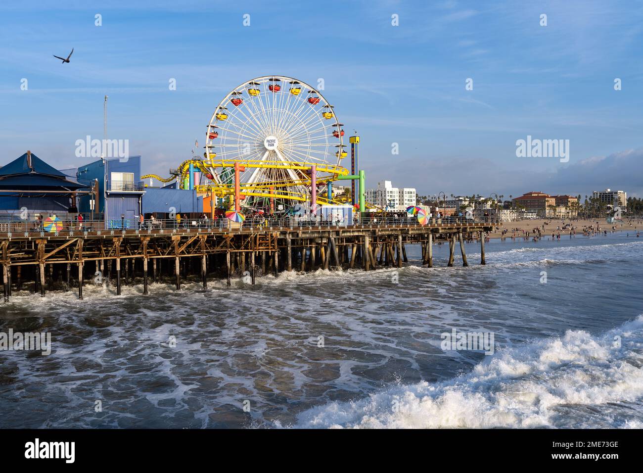 Santa monica california view hi-res stock photography and images - Alamy