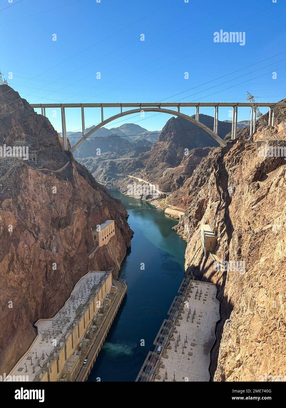Hoover Dam Bridge View