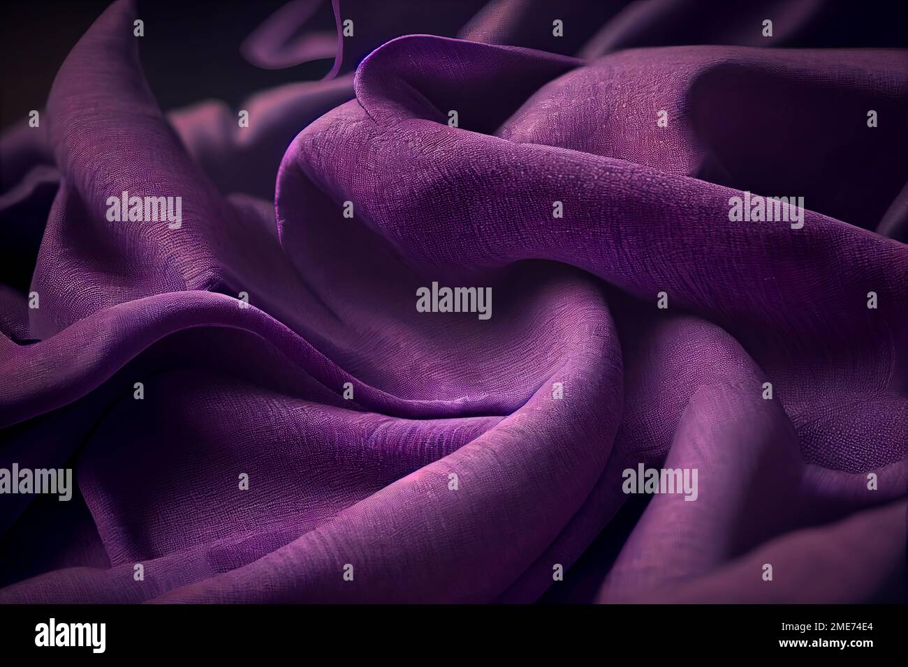 Violet linen fabric surface abstract background. Decorative cloth ...