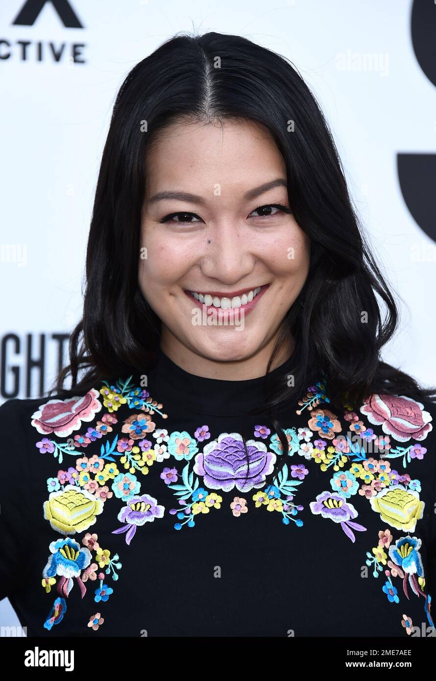 Kara Wang arrives at the Los Angeles premiere of "Summer of Soul" at ...