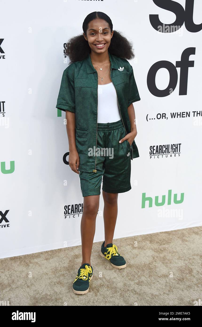 Yara Shahidi arrives the Los Angeles premiere of "Summer of Soul" at ...