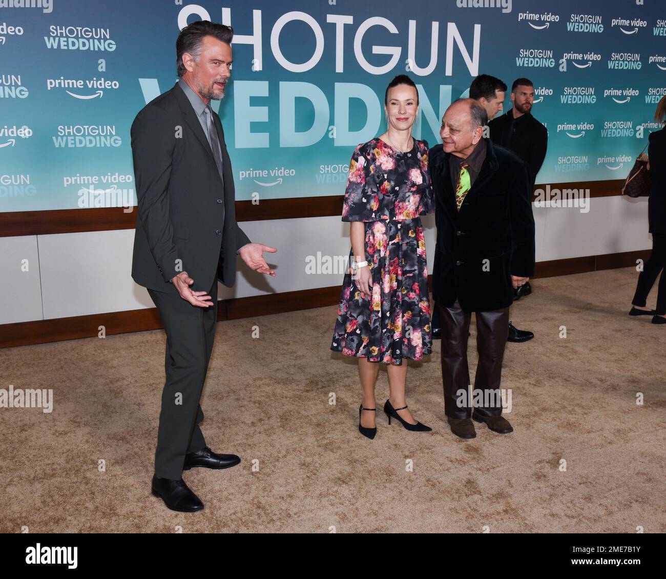 Hollywood, California, USA. 18th Jan, 2023. Josh Duhamel, Natasha Rubin ...