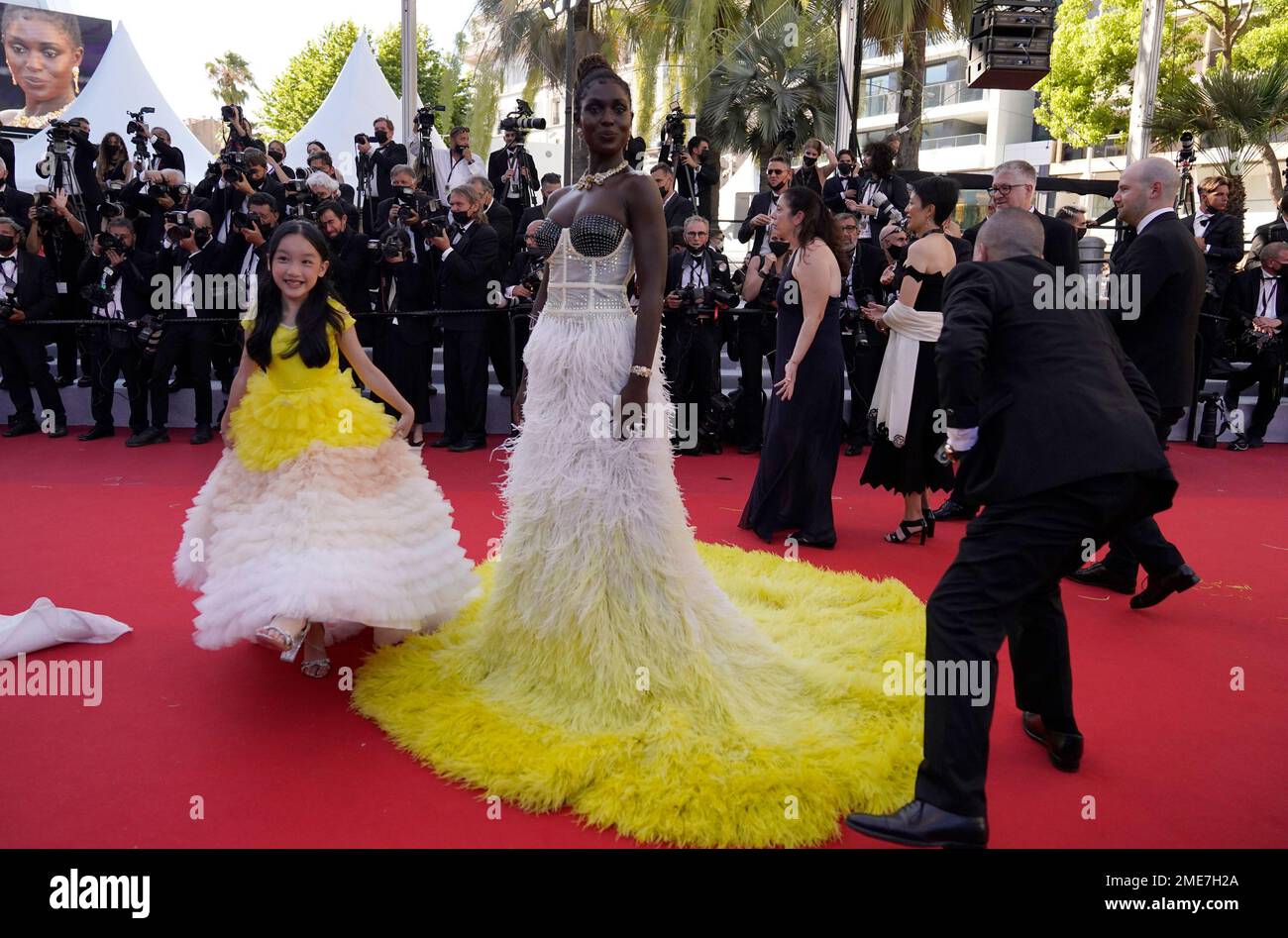 Malea Emma Tjandrawidjaja, left, and Jodie Turner-Smith pose for ...