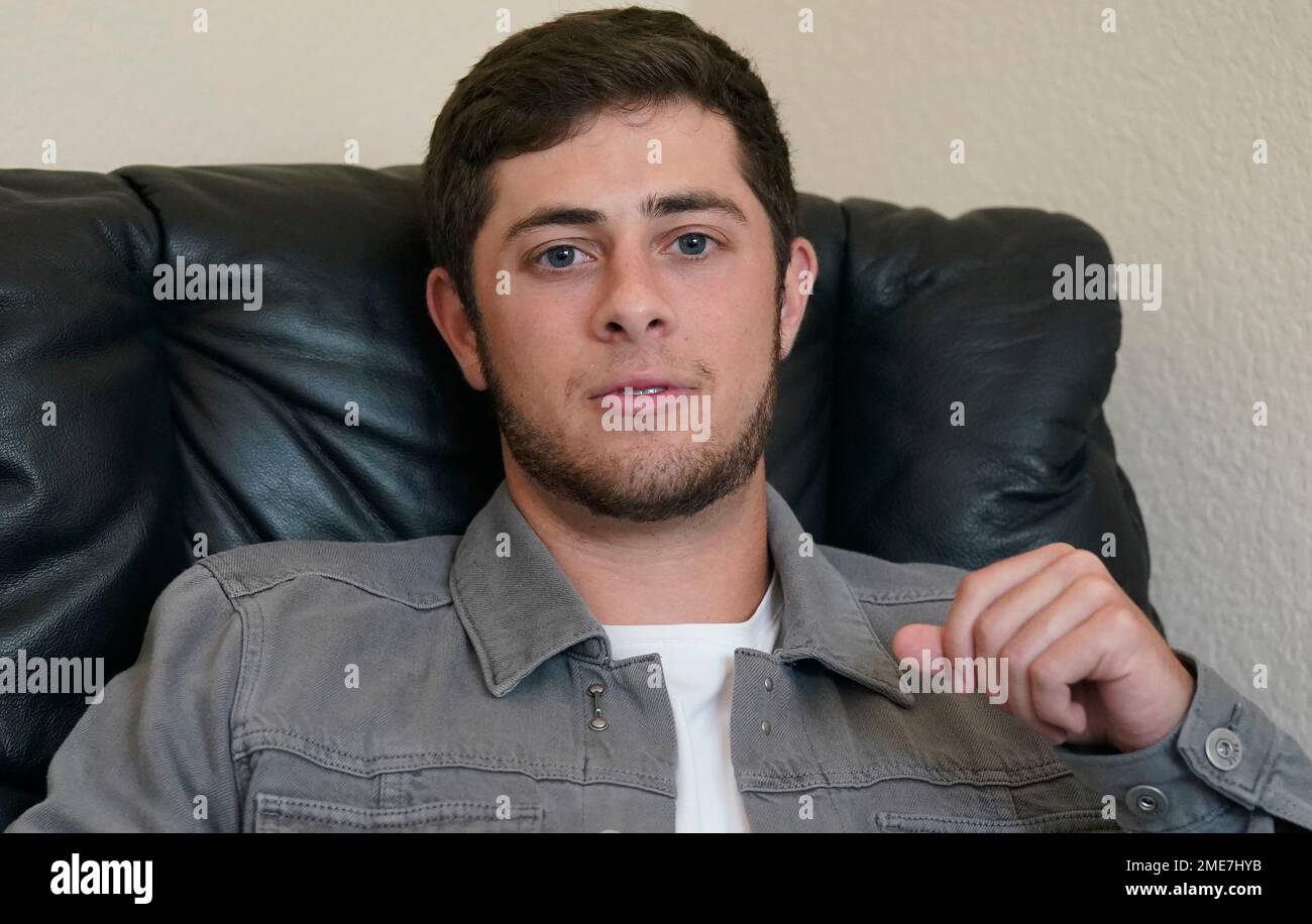 Jaren Lewison poses for a photo Wednesday, June 23, 2021, in Dallas to ...