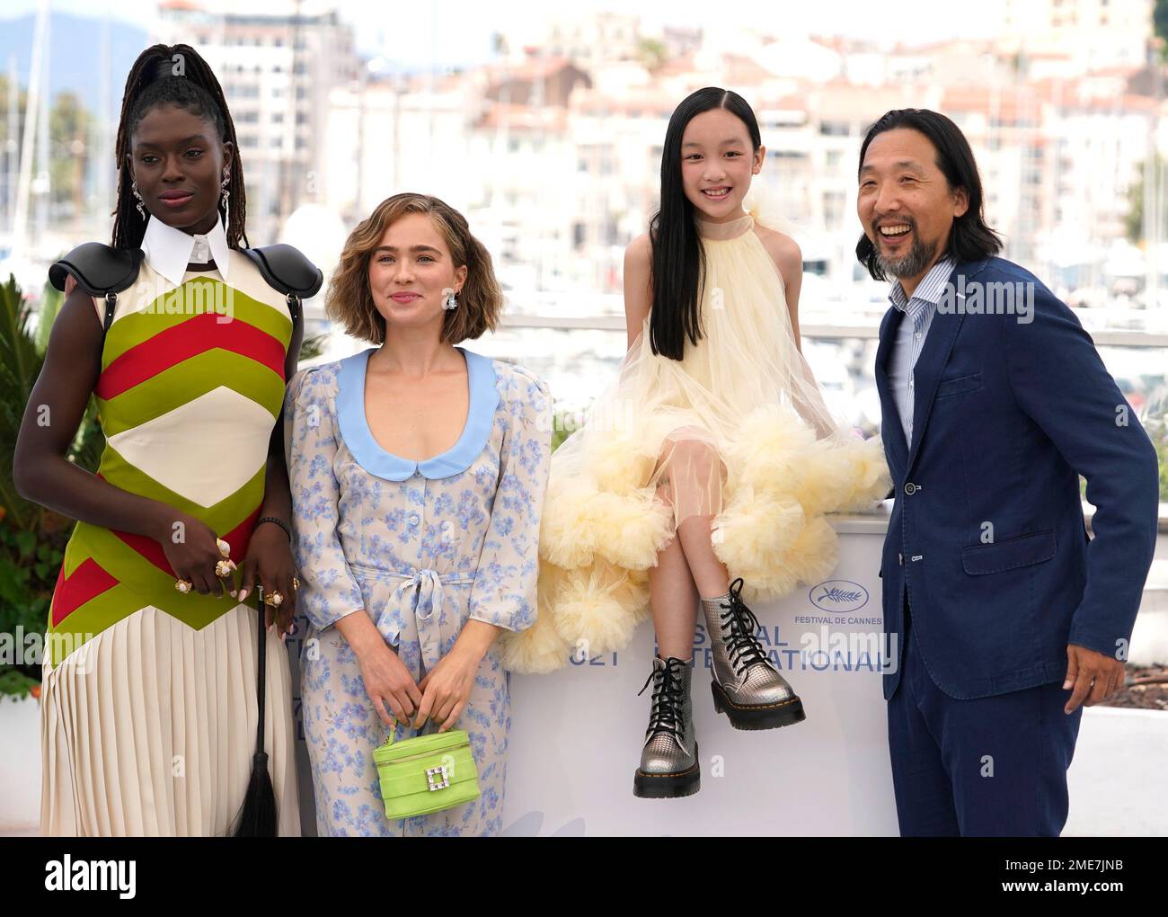 Jodie Turner-Smith, from left, Haley Lu Richardson, Malea Emma ...