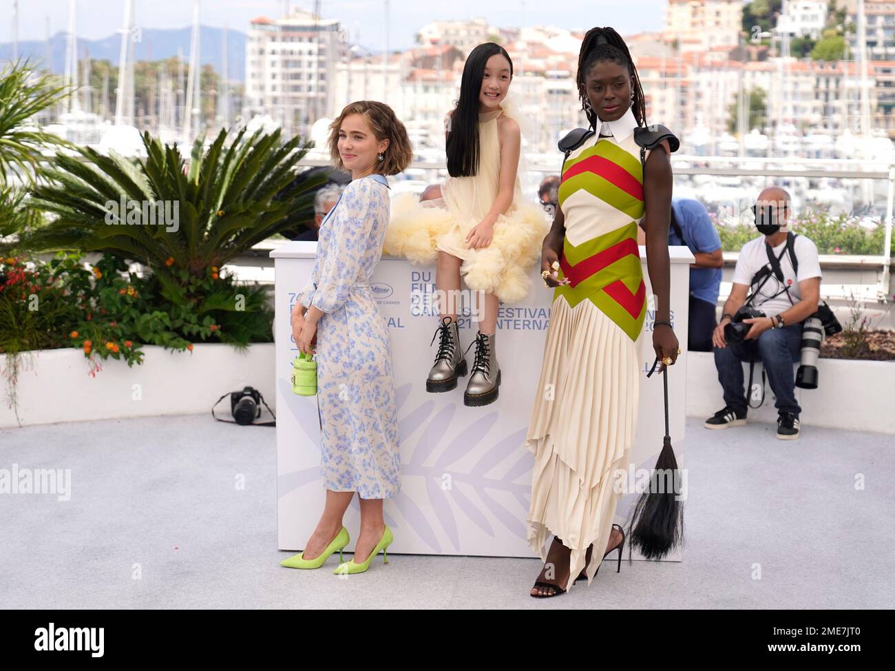 Haley Lu Richardson, from left, Malea Emma Tjandrawidjaja, and Jodie ...