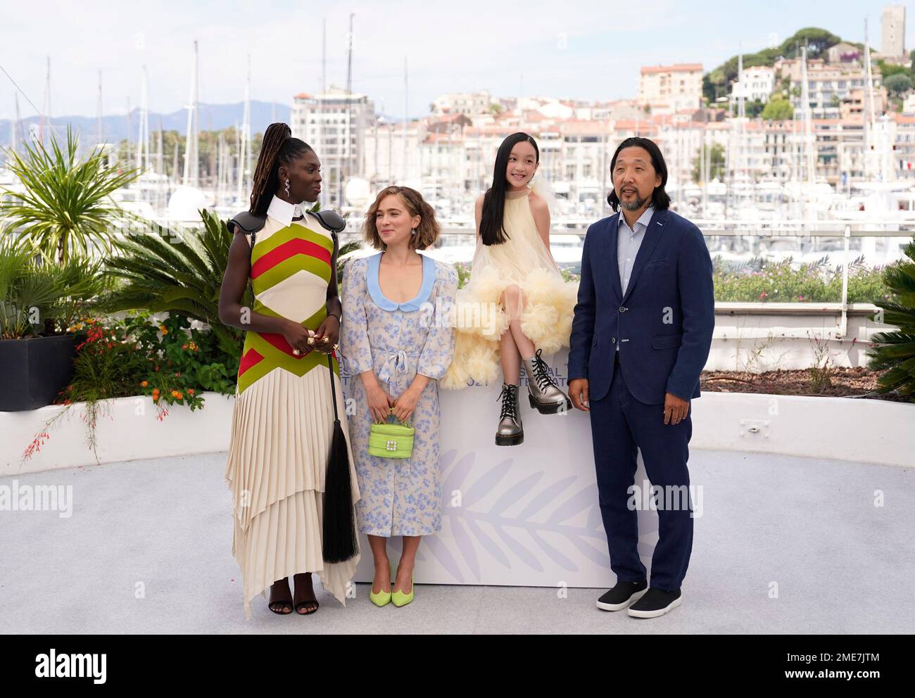 Jodie Turner-Smith, from left, Haley Lu Richardson, Malea Emma ...