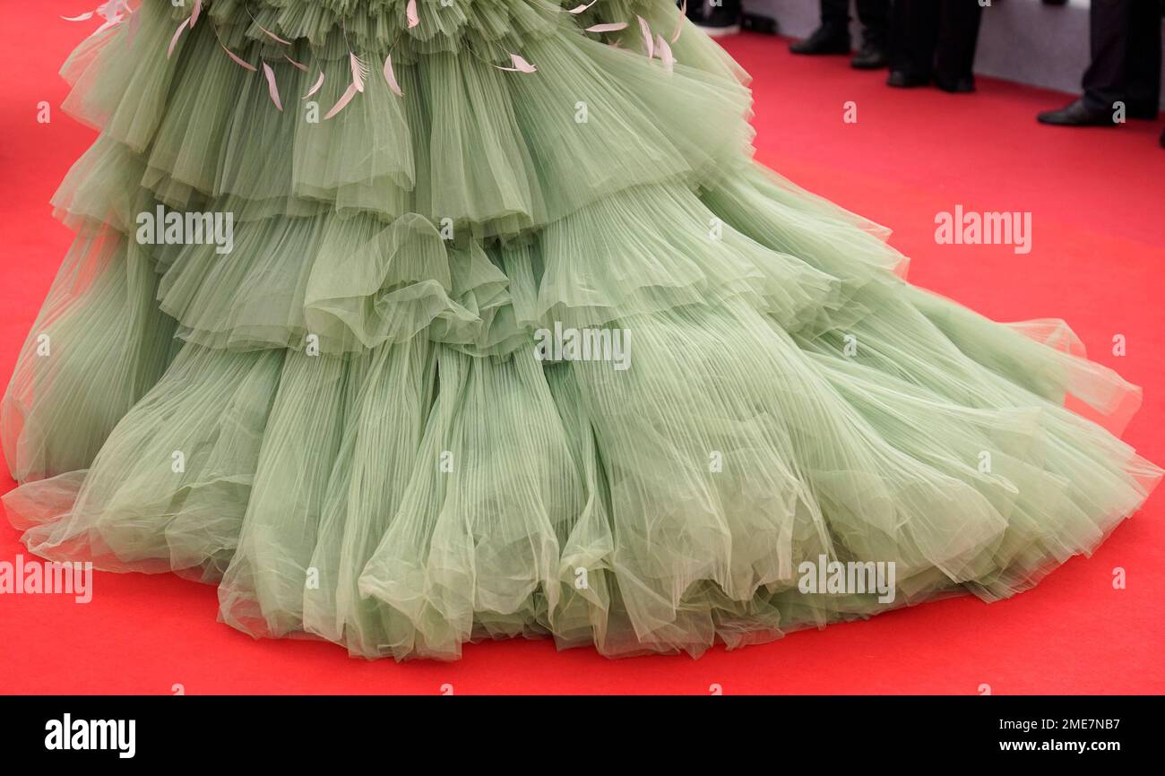 Leonie Hanne poses for photographers upon arrival at the premiere of ...