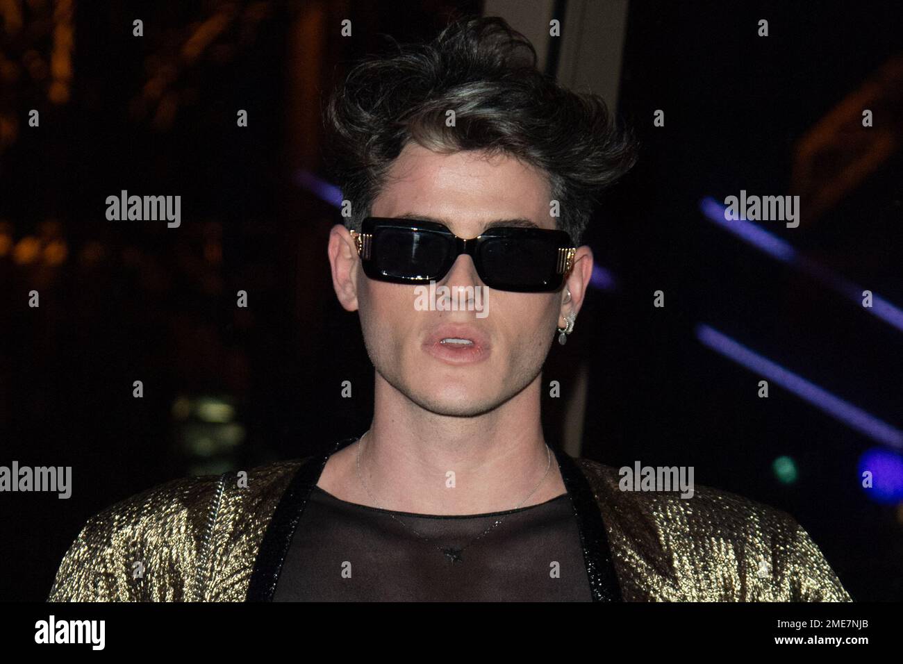 Raphael Say attending the Chmps Parisse Haute Couture Spring Summer ...